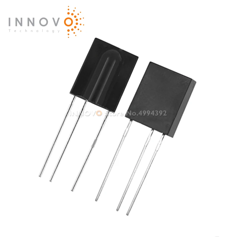 10pcs/lot TSOP1738 1738 DIP-3 infrared receiver Induction distance 35m ...