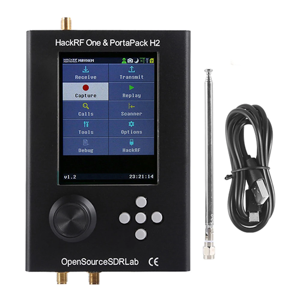 For HackRF One Portapack H2 SDR Radios Transceiver with Mayhem V1.7.0 ...