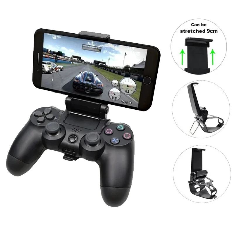 For-ps4-Mobile-Cell-Phone-Stand-For-PS4-Controller-Mount-Hand-Grip-For ...