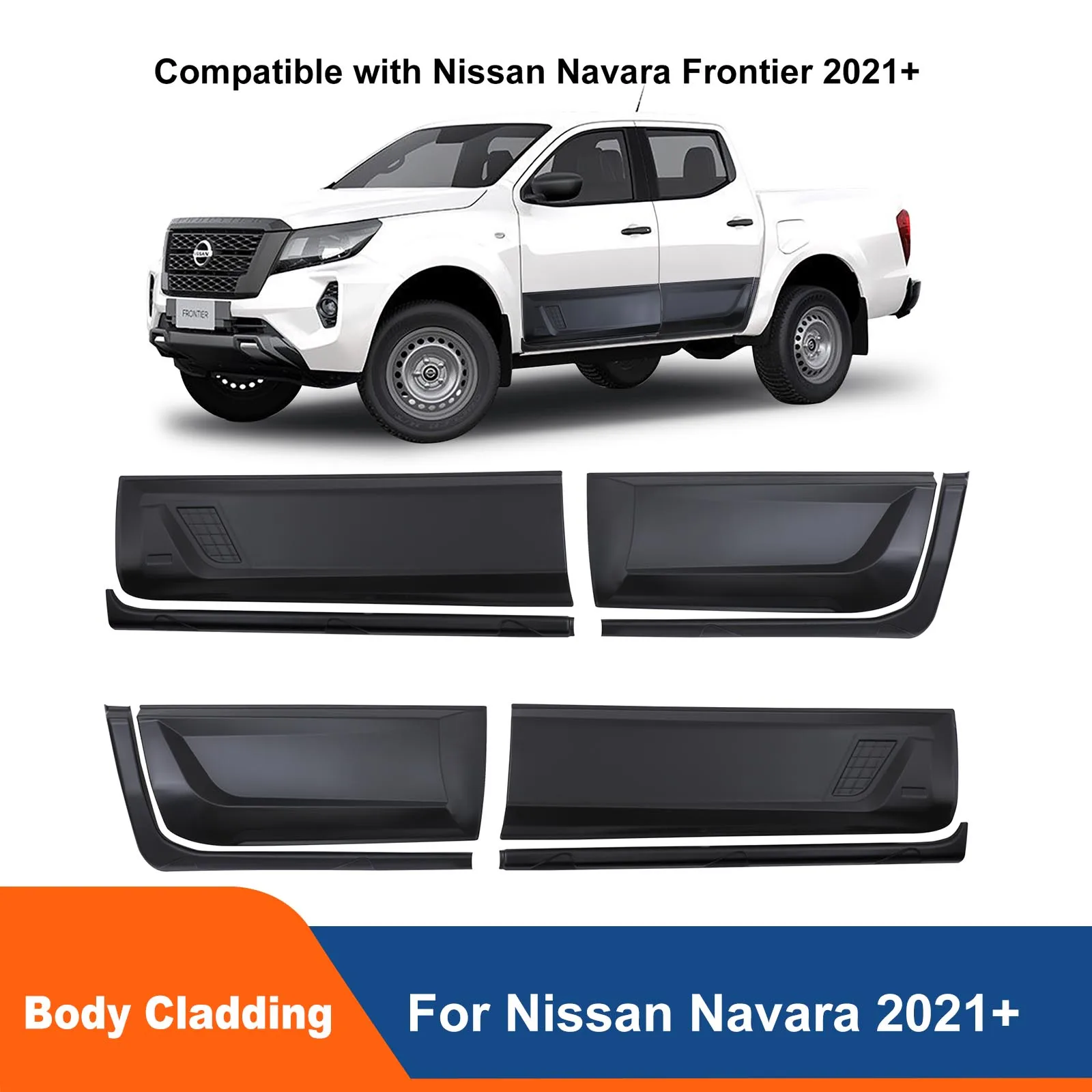 Protection-lat-rale-de-rev-tement-de-carrosserie-pour-Nissan-Navara ...