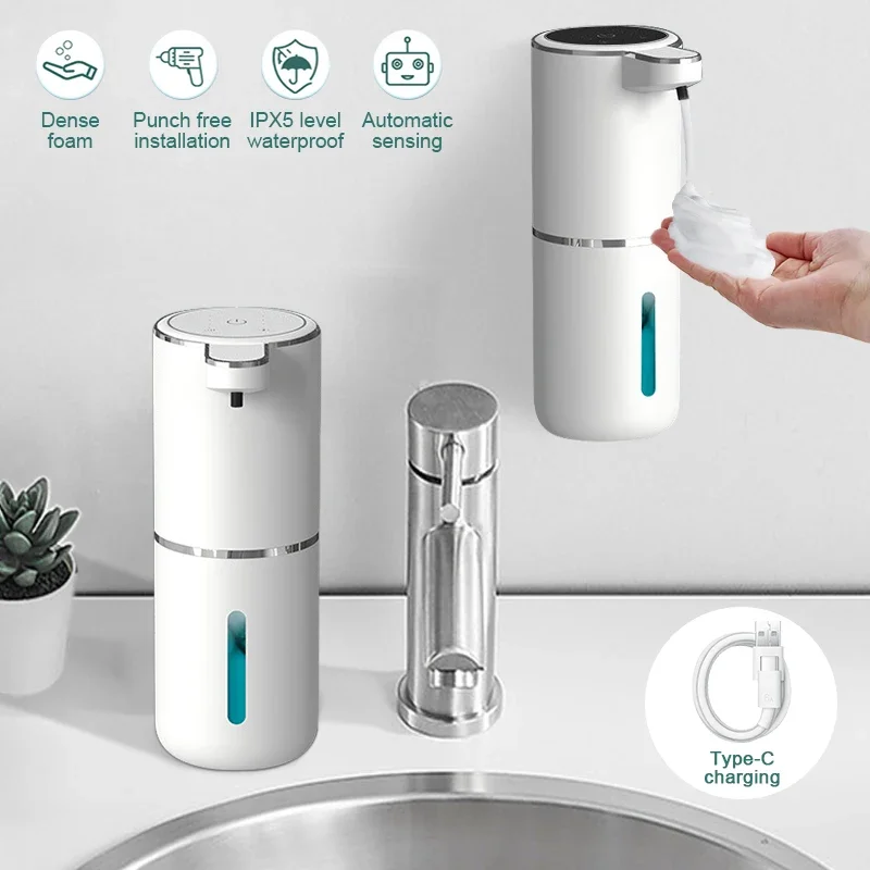 New-Automatic-Foam-Soap-Dispenser-Bathroom-Smart-Washing-Hand-Machine ...