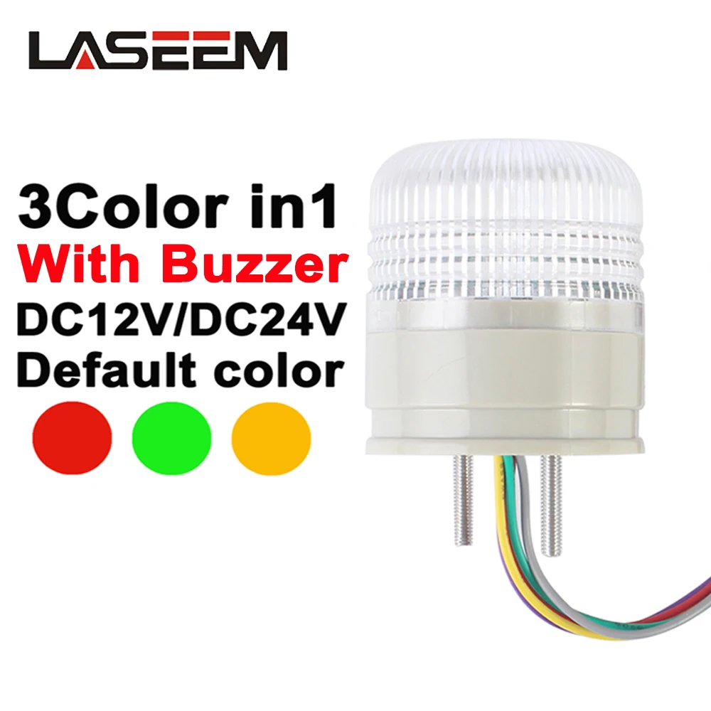 3in1-Alarm-Lamp-DC12V-24V-Signal-Warning-Light-Green-Red-Yellow ...
