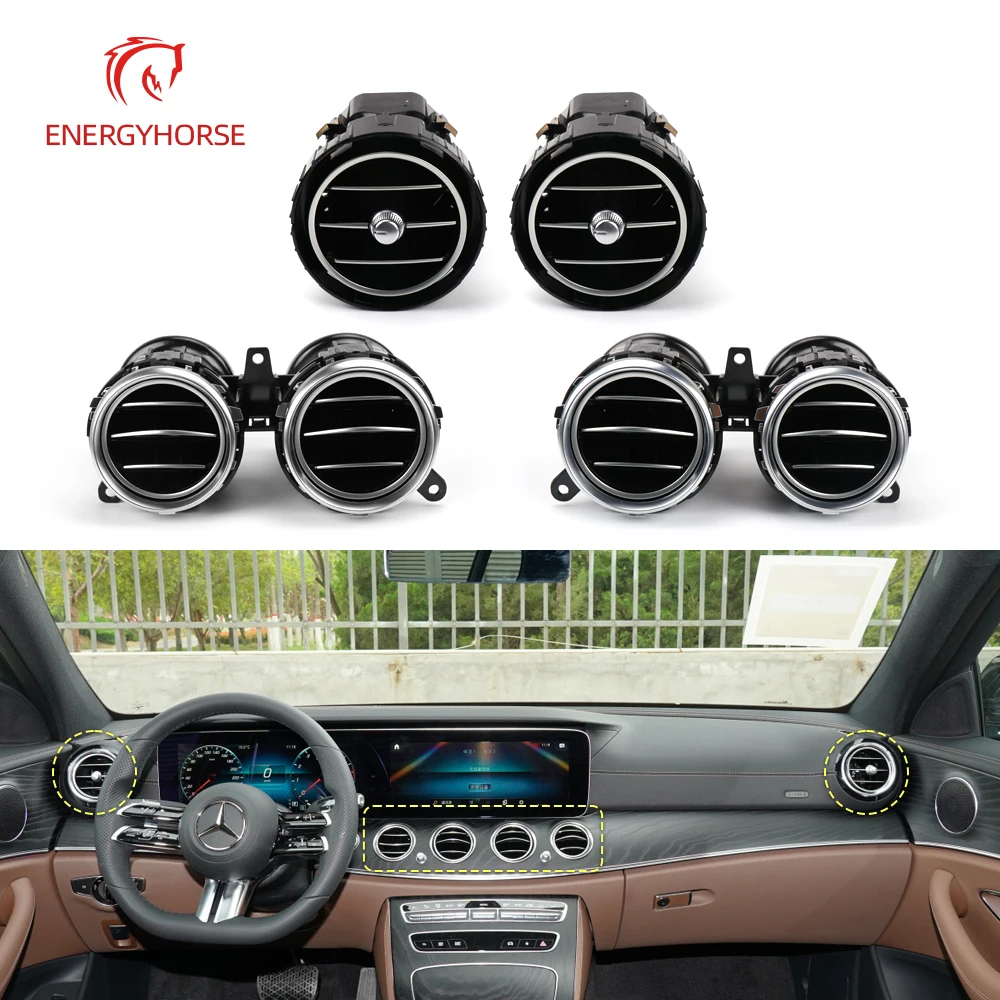 Car-Front-Dashboard-Air-Conditioner-AC-Vent-Grille-Complete-Assembly ...