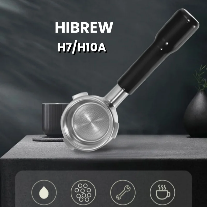 58mm-3-Ears-Coffee-Bottomless-Portafilter-Filter-with-2-Basket-18g-for ...