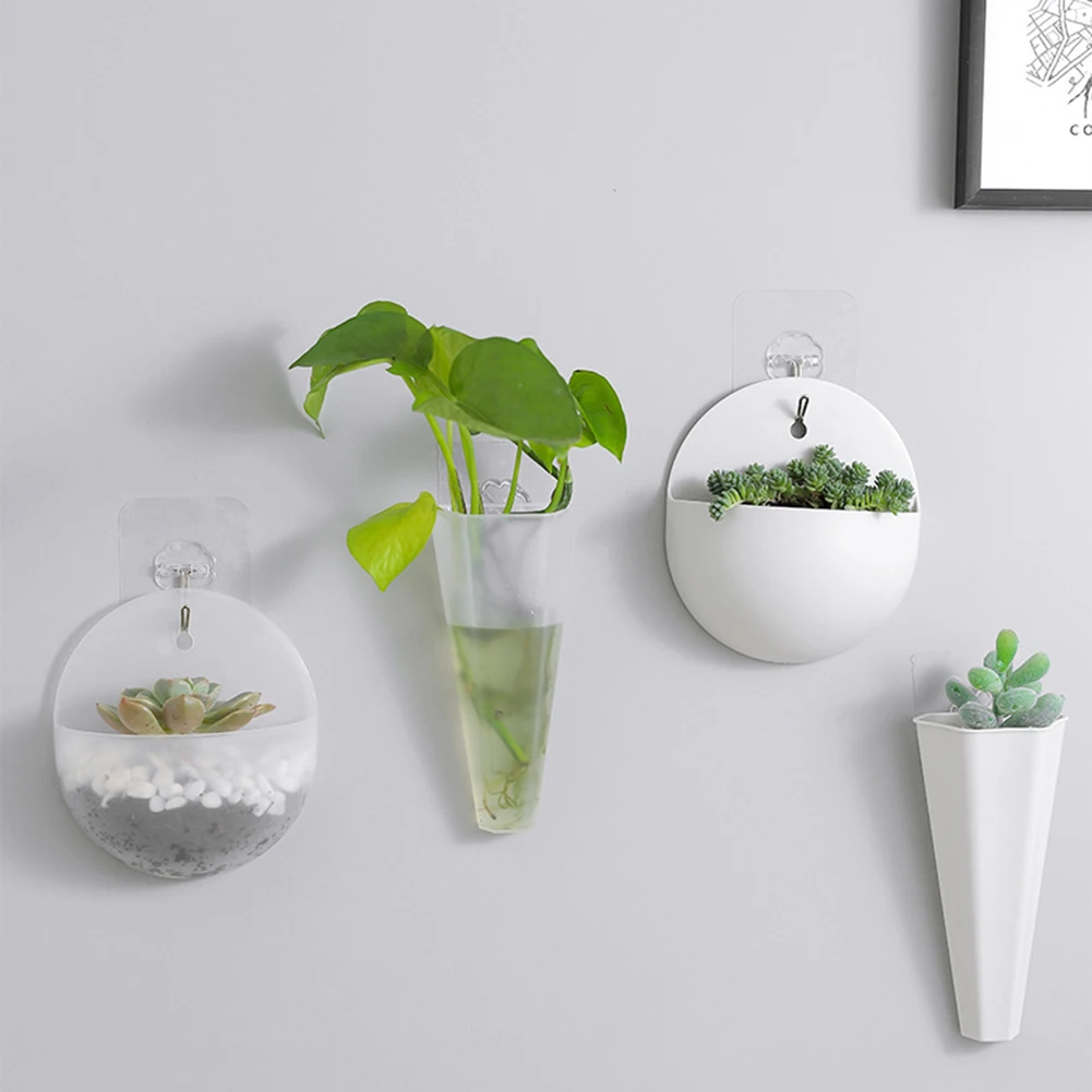 Pot de fleur,Pot de fleurs suspendu au mur, Vase en lévitation ...