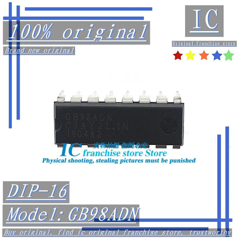 Chip de retroiluminación LCD, original, 10 piezas 50 piezas GB98ADN DIP ...