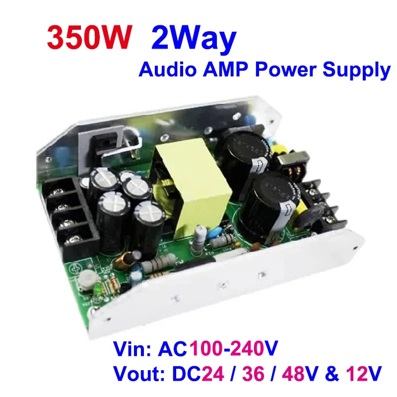 350W-2Way-DC-24-36-48V-12V2A-Switching-Power-Supply-For-Digital-TPA3255 ...