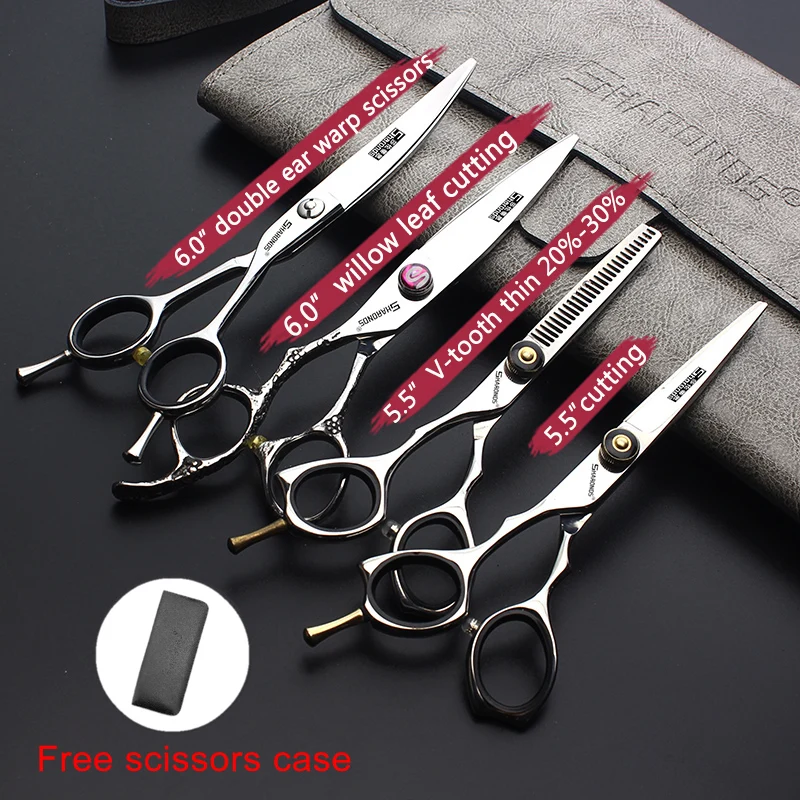 Left-handed-5-5-6-inch-Barber-Shop-Professional-Haircut-Scissors-for ...