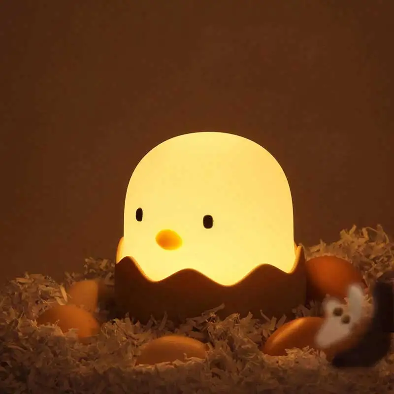 Eggshell-Chicken-Night-Light-Cartoon-LED-Light-Bedroom-Children-Touch ...