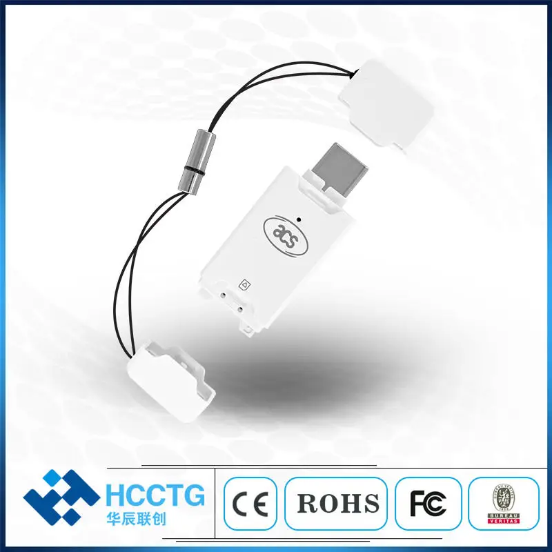 ACS USB Contact SIM-sized Smart Card Reader with Built-in Button Loop ...
