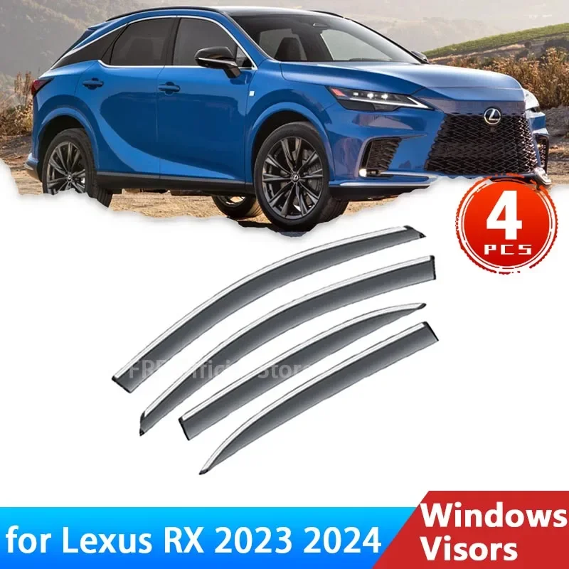 4x-Deflector-for-Lexus-RX-350-450-RH350-RH450-2023-2024-ALA10-ALH10 ...