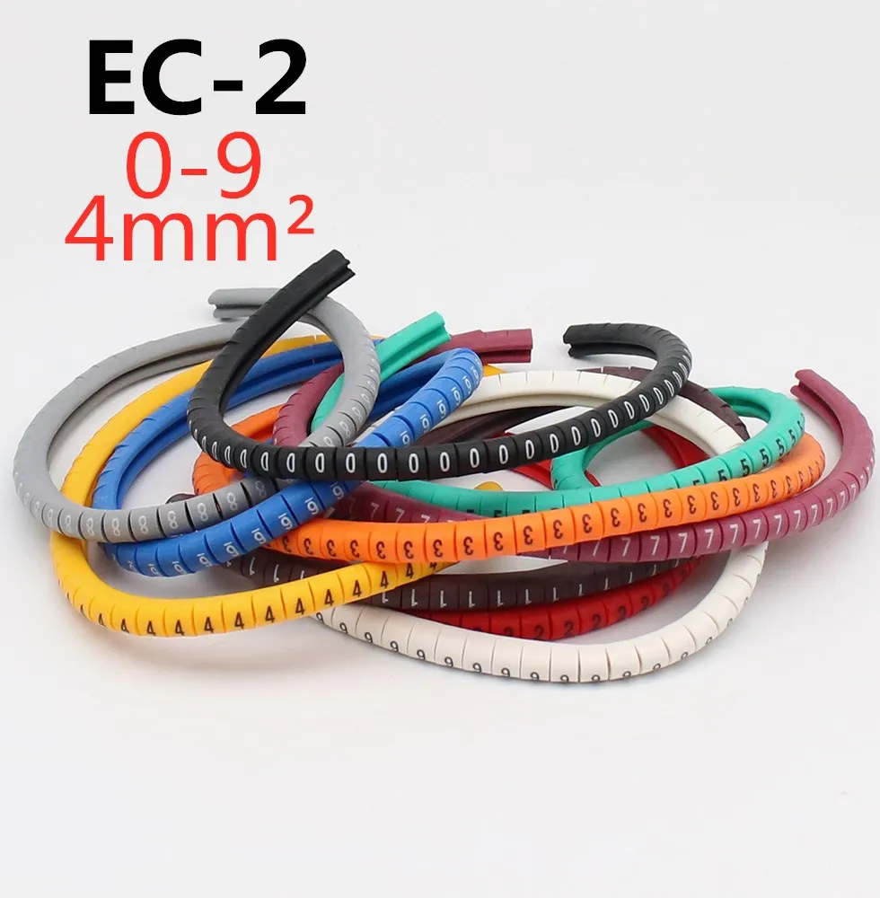 Cable Wire Marker | Cable Sleeves - Ec-2 Cable Wire 0 9 Size 4 Tube ...