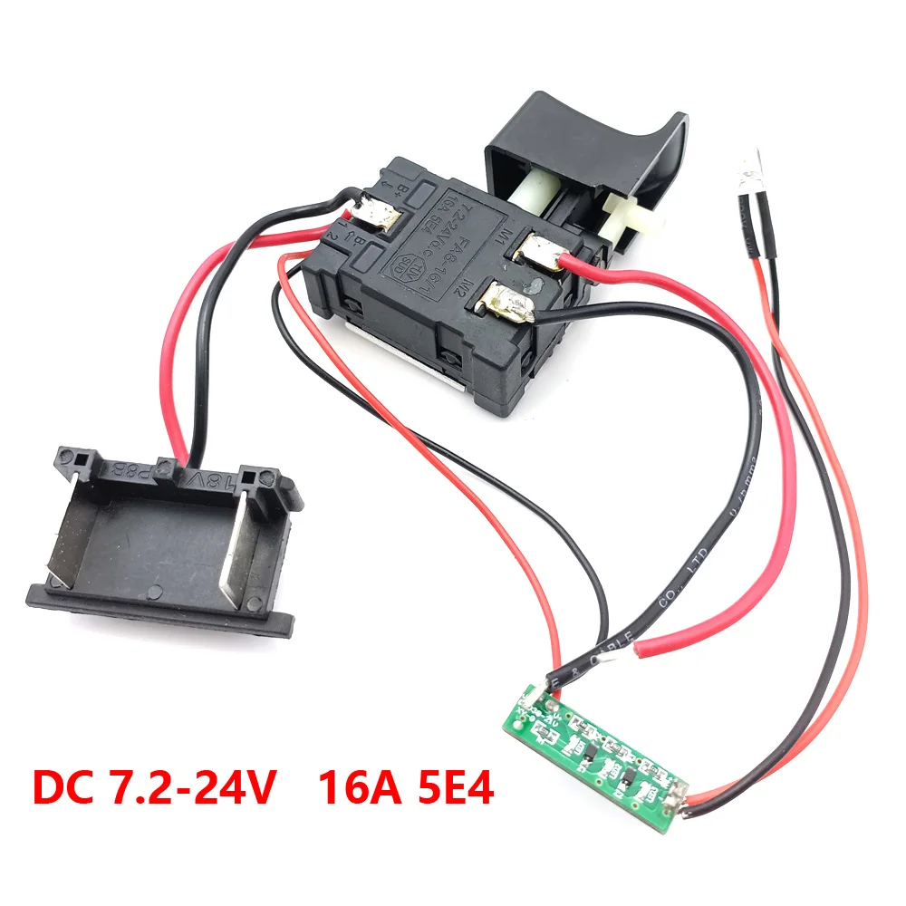 1PCS-DC7-2-24V-16A-5E4-Knife-saw-speed-control-switch-electric-tool ...