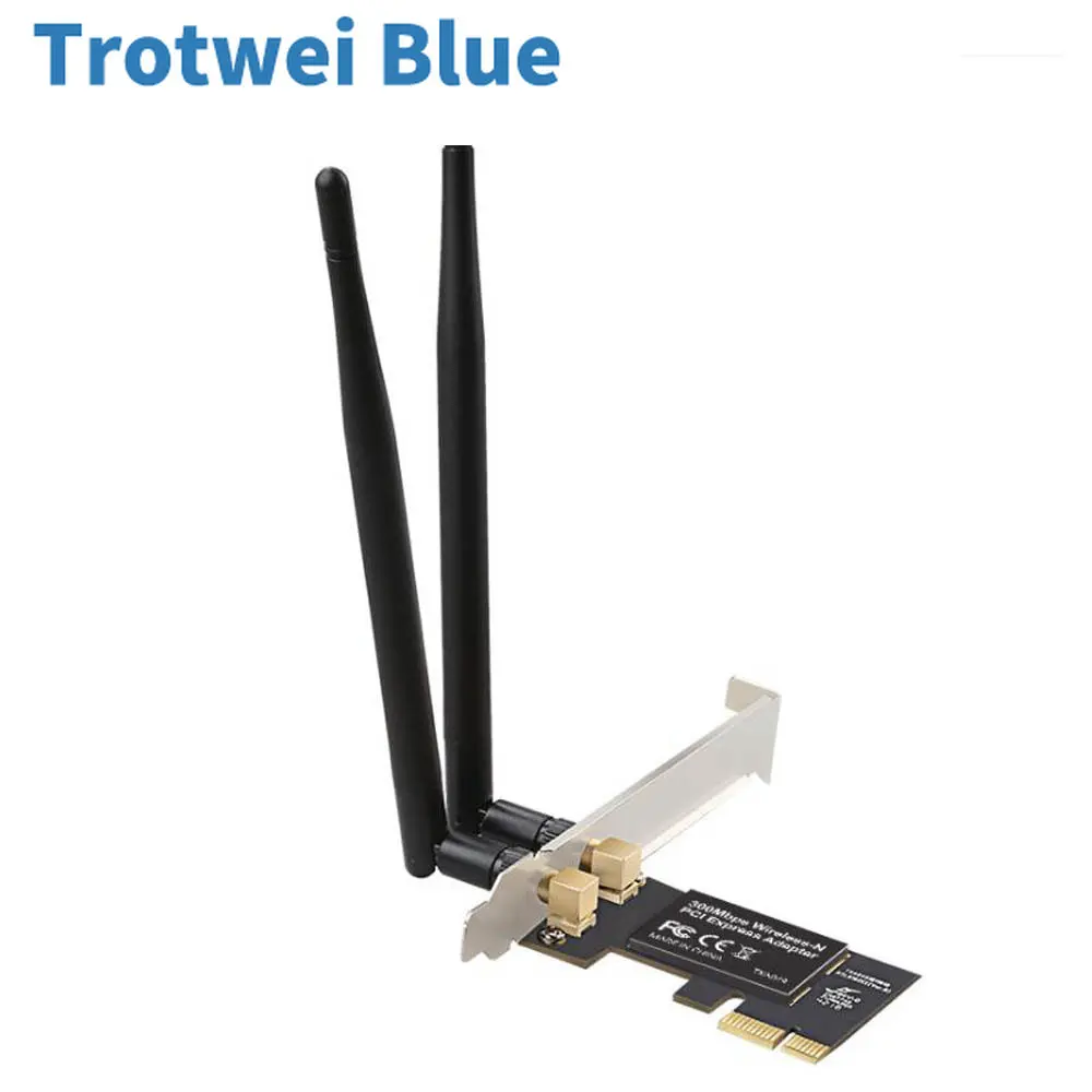 WIFI-PCI-E-Network-Card-Wireless-WiFi-Receiver-Adapter-2-4GHz-300Mbps ...