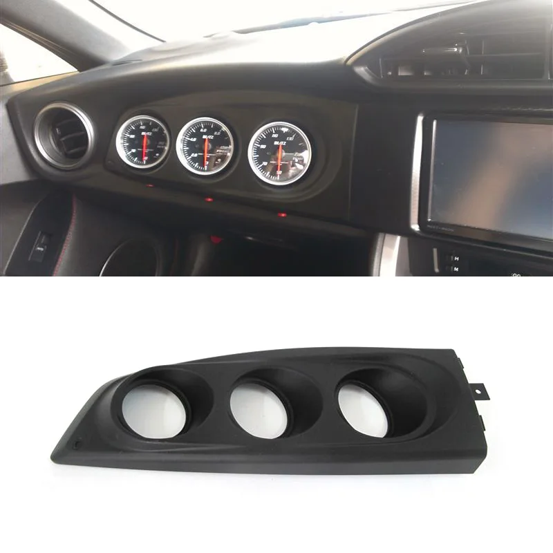 FIBER-GLASS-RHD-BLZ-STYLE-DASH-TRIPLE-GAUGE-POD-60MM-FOR-13-FT86-GT86 ...