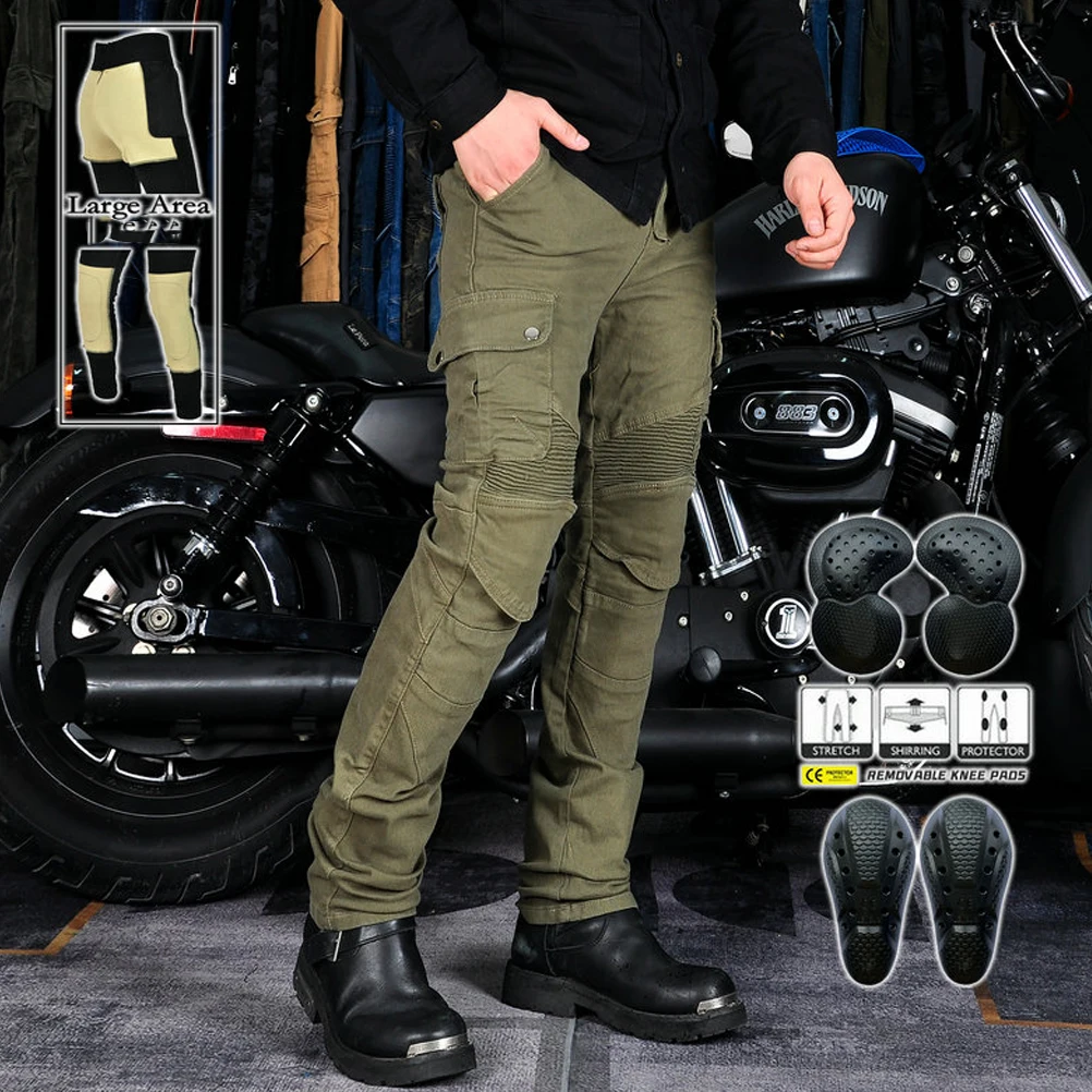 Men-Motorcycle-Riding-Jeans-Aramid-Reinforce-Protective-Pants-Biker ...
