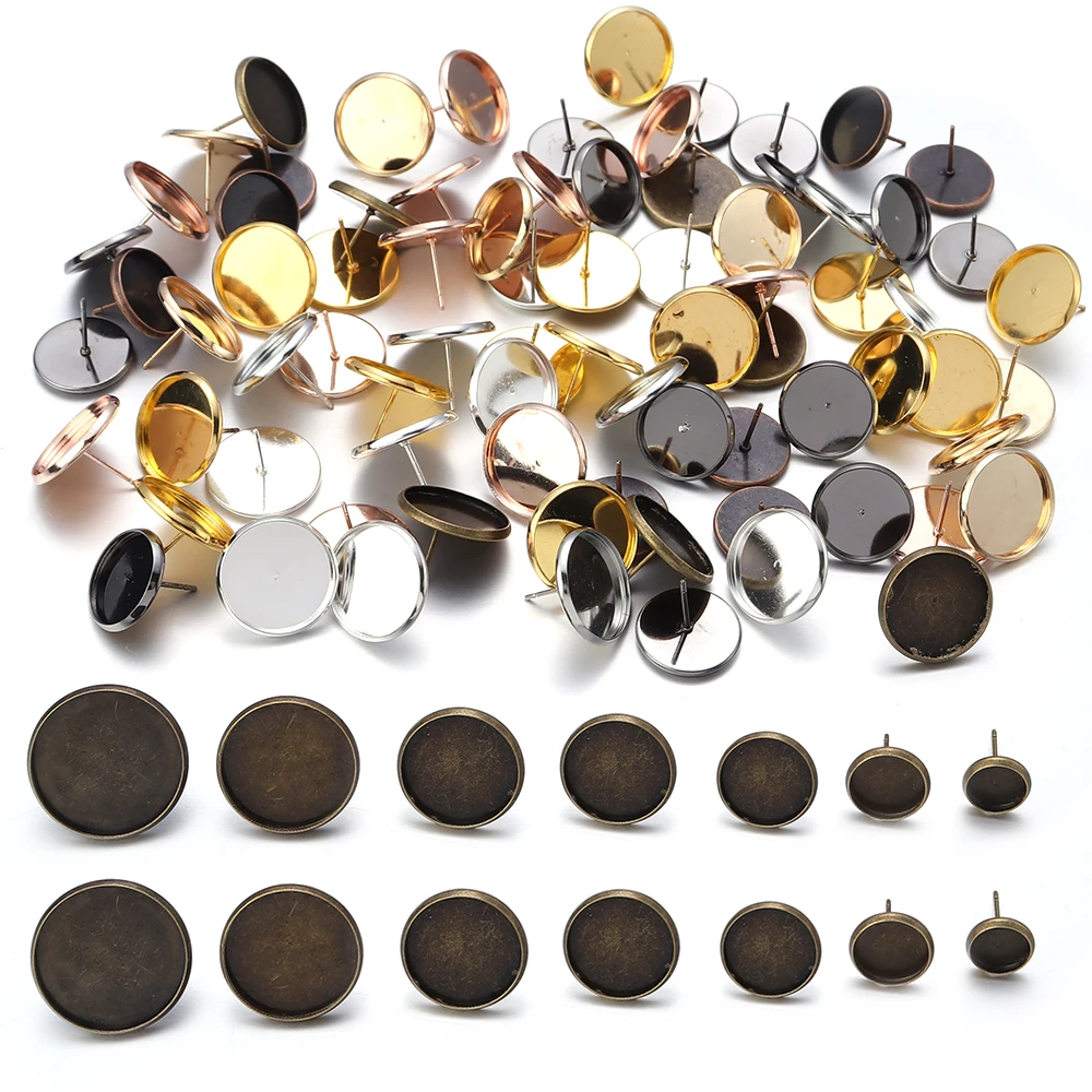 20pcs-lot-Fit-8-10-12-14mm-Cabochon-Earring-Base-Cameo-Blanks-Bezels ...