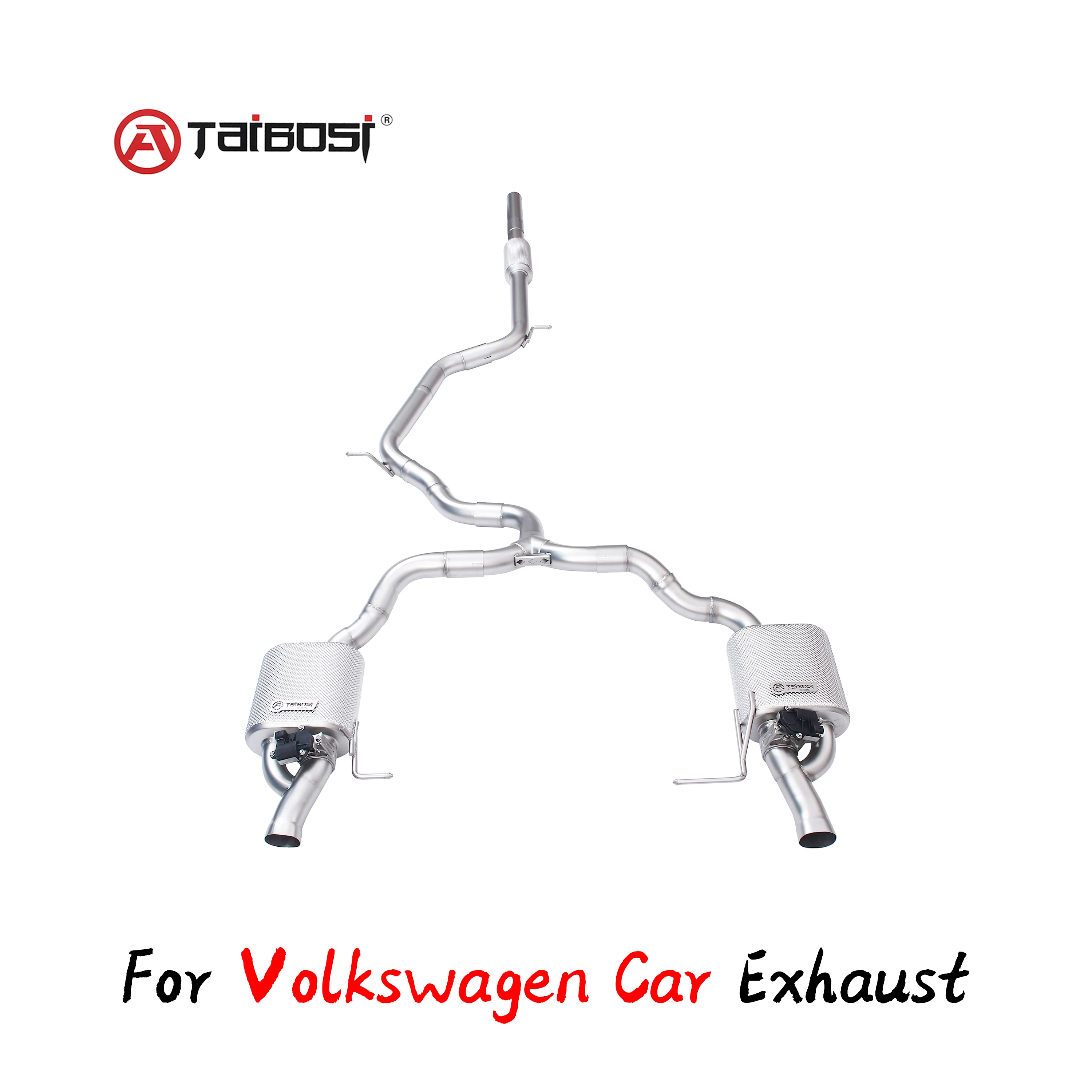 Custom-For-Volkswagen-VW-Car-Catback-Exhaust-System-Pipe-Taibosi ...