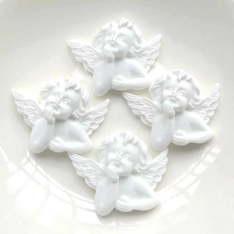 6-pieces-34mm-26mm-cute-new-resin-European-Cupid-Angel-Cameo-flat-back ...