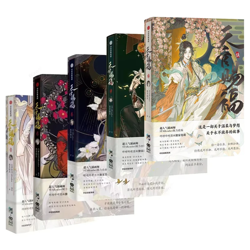 2-books-Tian-Guan-Ci-Fu-Heaven-Official-s-Blessing-Official-Comic-Book ...