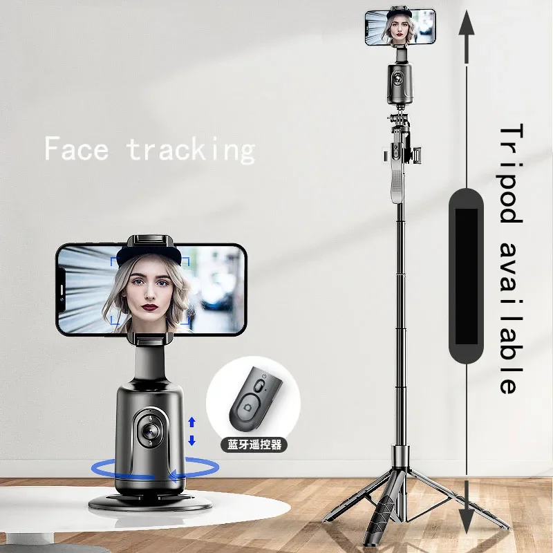 360-Auto-Face-Tracking-Gimbal-Estabilizador-Auto-AI-Smart-Gimbal-Tripod-Phone-Holder-Fotografia ...