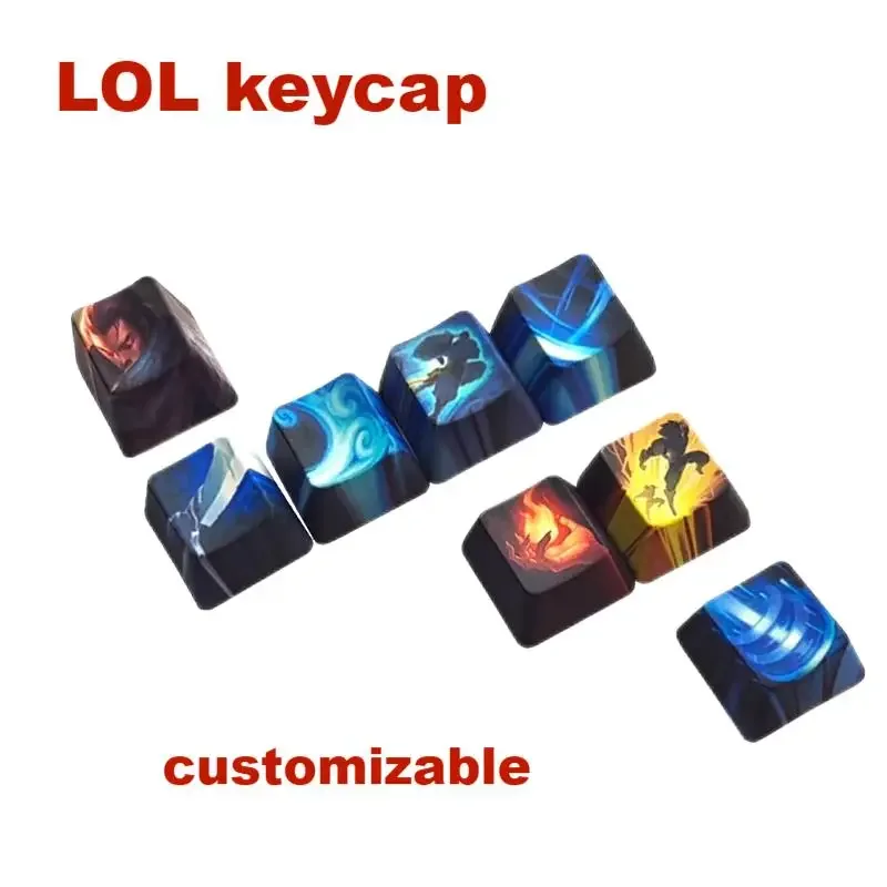 League-Of-Legends-LOLKeycaps-sublimaci-n-de-cinco-lados-PBT-Key-Cap ...