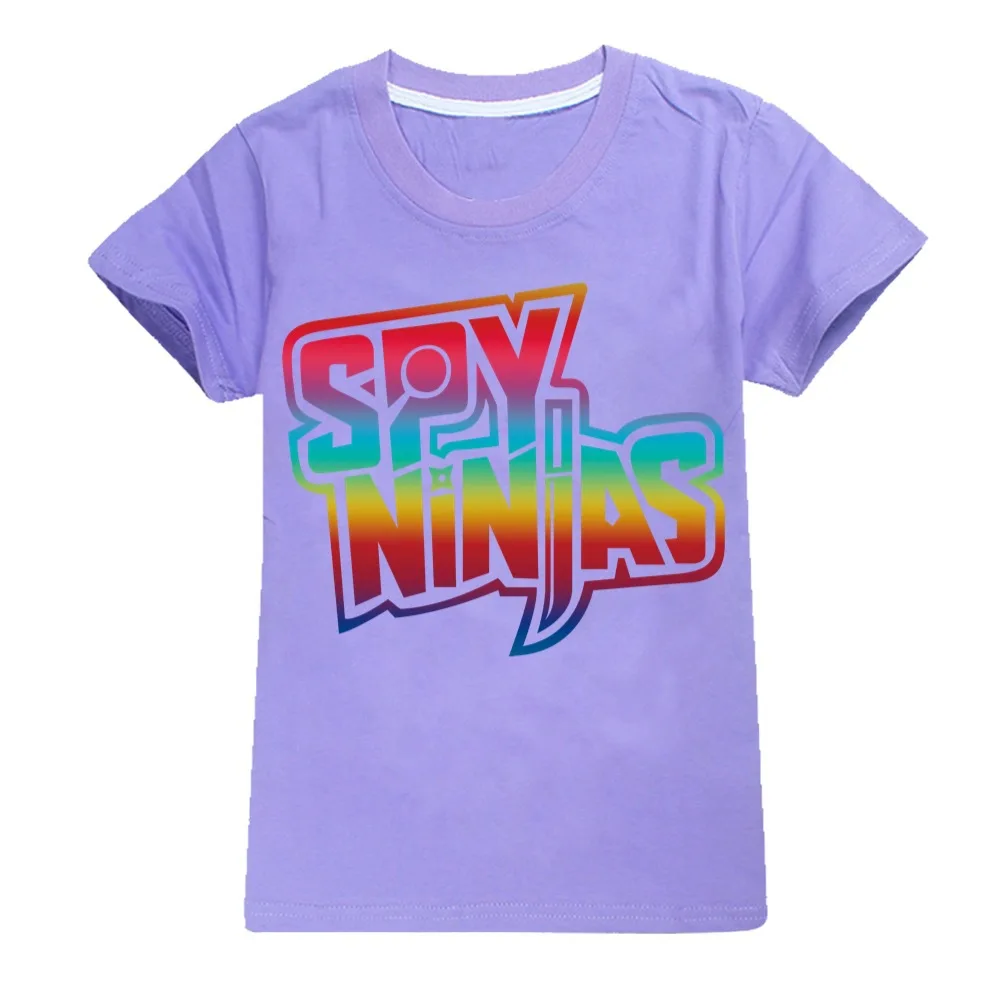 SPY-NINJAS-T-Shirt-Children-New-Kawaii-2023-Funny-Summer-Cartoon-3D-T ...