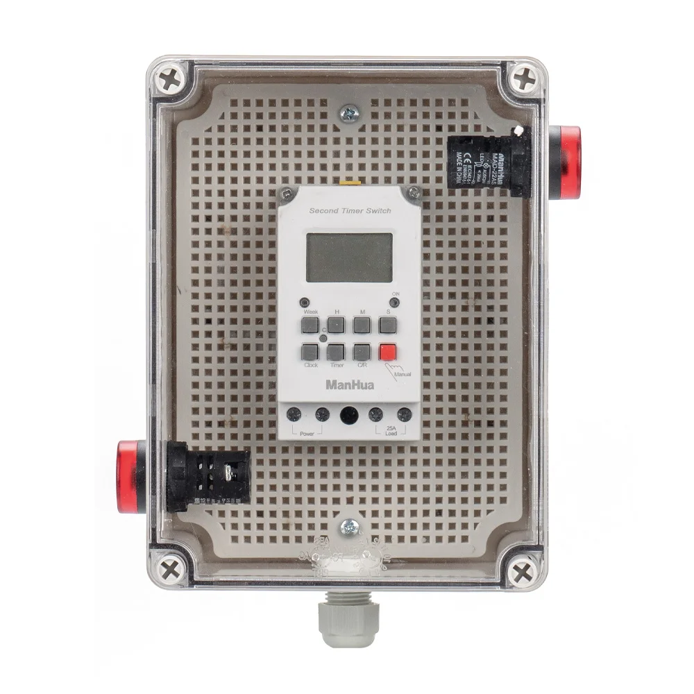 ManHua 68 ON Programmable Timer Switch 220V 25A School Bell Timing ...