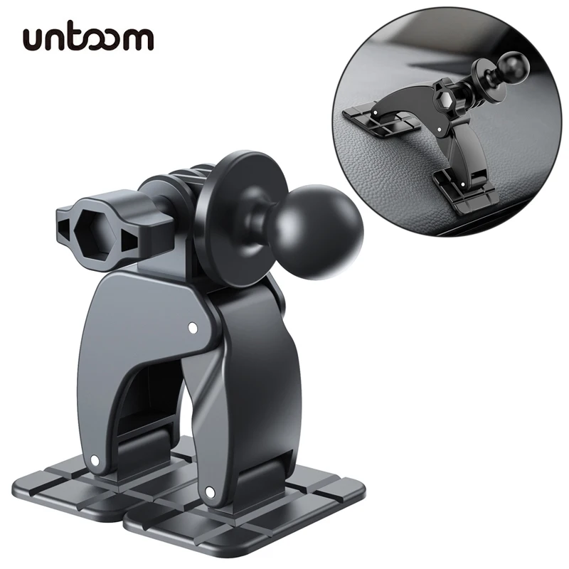 Universal Adhesive Base 17mm Ball Joint Phone Holder Adapter for Car ...