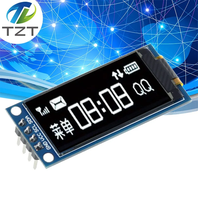 1.3 Inch Oled Display 64×128 Lcd Module Sh1107 Lcd 1.3 "oled Vertical ...