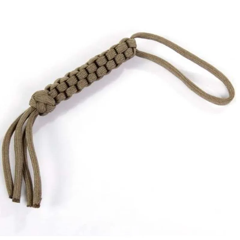 Paracord Square Weave Knife Lanyard--Khaki - AliExpress 202192403