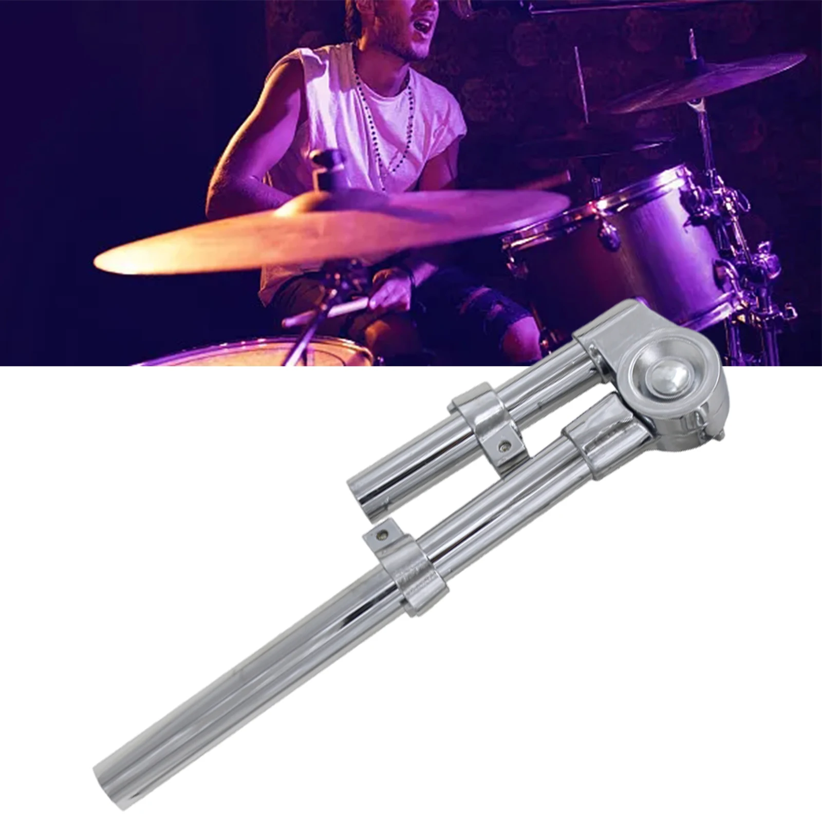 Foldable-Snare-Drum-Holder-Metal-Tom-Drum-Mount-Stand-Bracket-Hardware ...