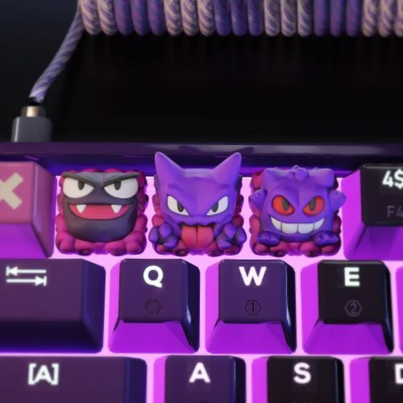 Pokemon-Personalized-Custom-Gengar-Mechanical-Keyboard-Keycaps-Cartoon ...