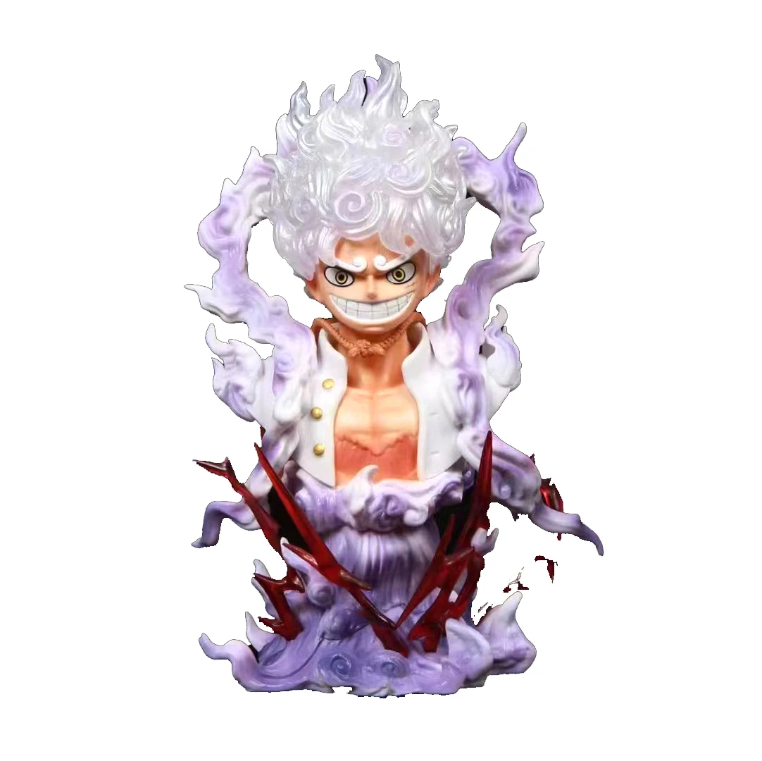 One Piece Luffy Gear 5 Figure Bust Nika Action Statue | One piece ...