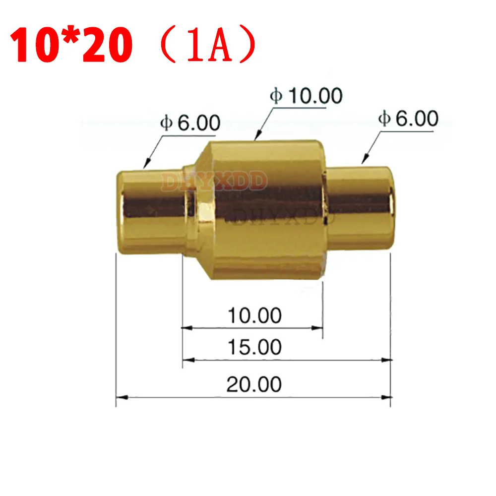 Pin-Pogo-con-resorte-1-piezas-OD-10-MM-6MM-de-longitud-20-MM-agujero ...