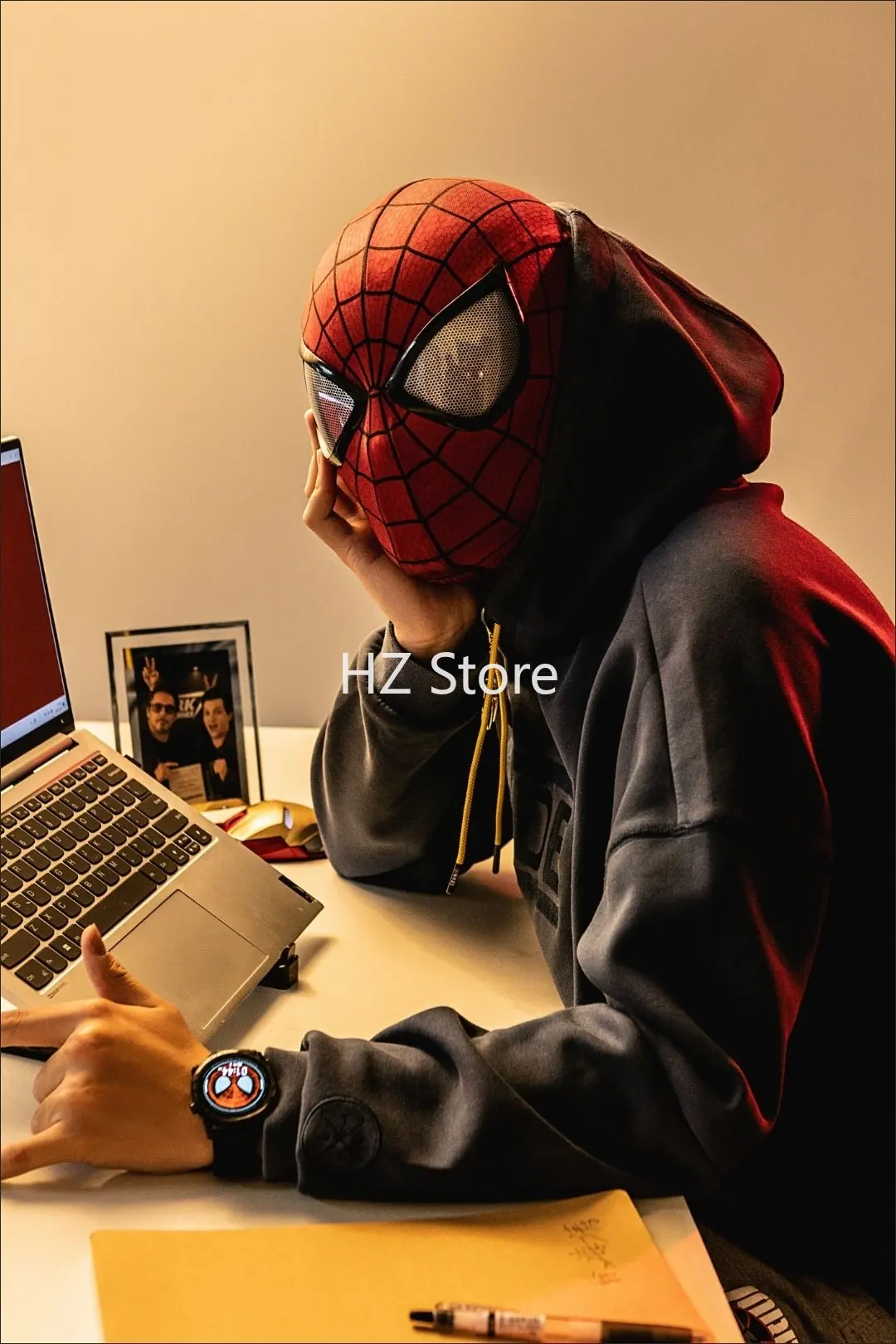 Spiderman Meme Desk Work Clipart