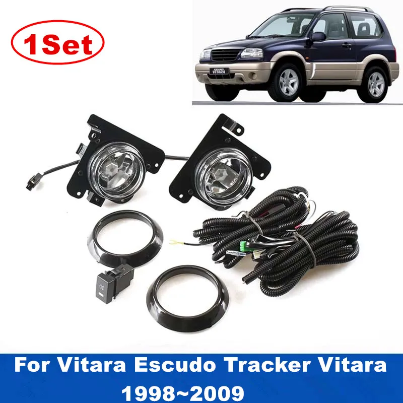 1Set Front Fog Light Driving Lamp Assembly Kit For VITARA ESCUDO ...