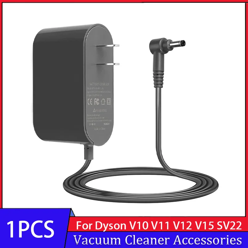 Us / Eu Plug 30.45v / 1.1a Charger Adapter For Dyson V10 V11 V12 V15 Vacuum Cleaner Power ...