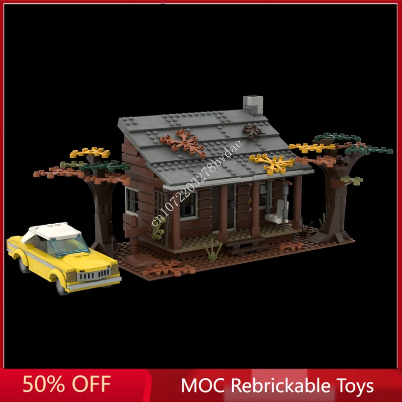 598PCS-Evil-Dead-Knowby-cabin-Modular-MOC-Creative-street-view-Model ...