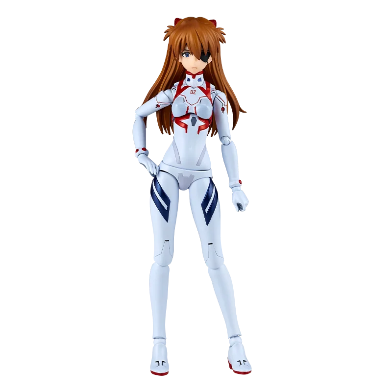 Kaiyodo-Ocean-Studio-Revoltech-EVA-Asuka-Langley-White-Battle-Suit ...