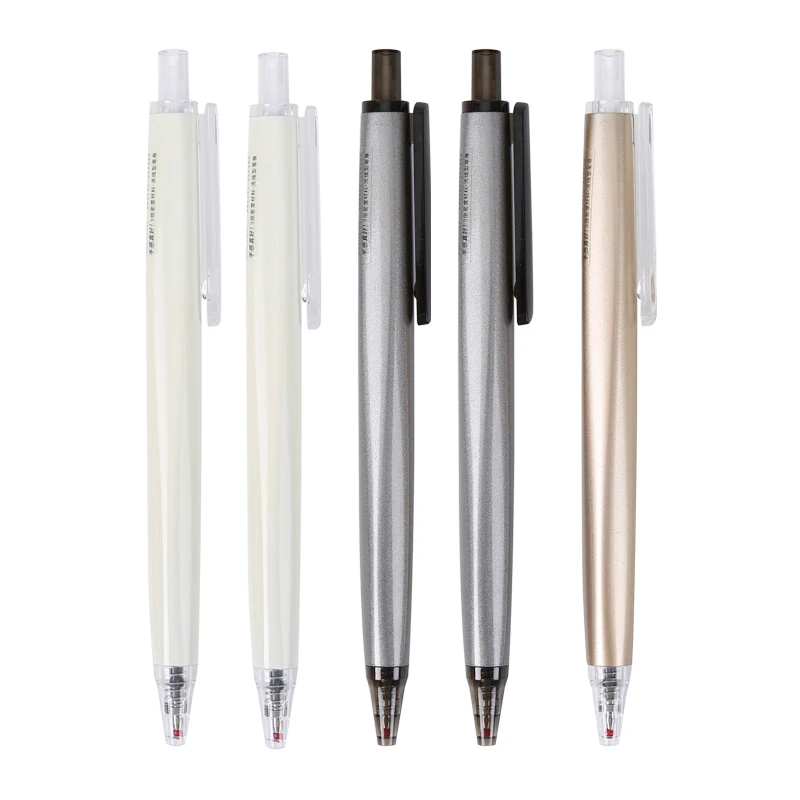 M&G 5 Pcs Gel Pen 0.5MM Black Blue Red Ink Office School Supplies ...