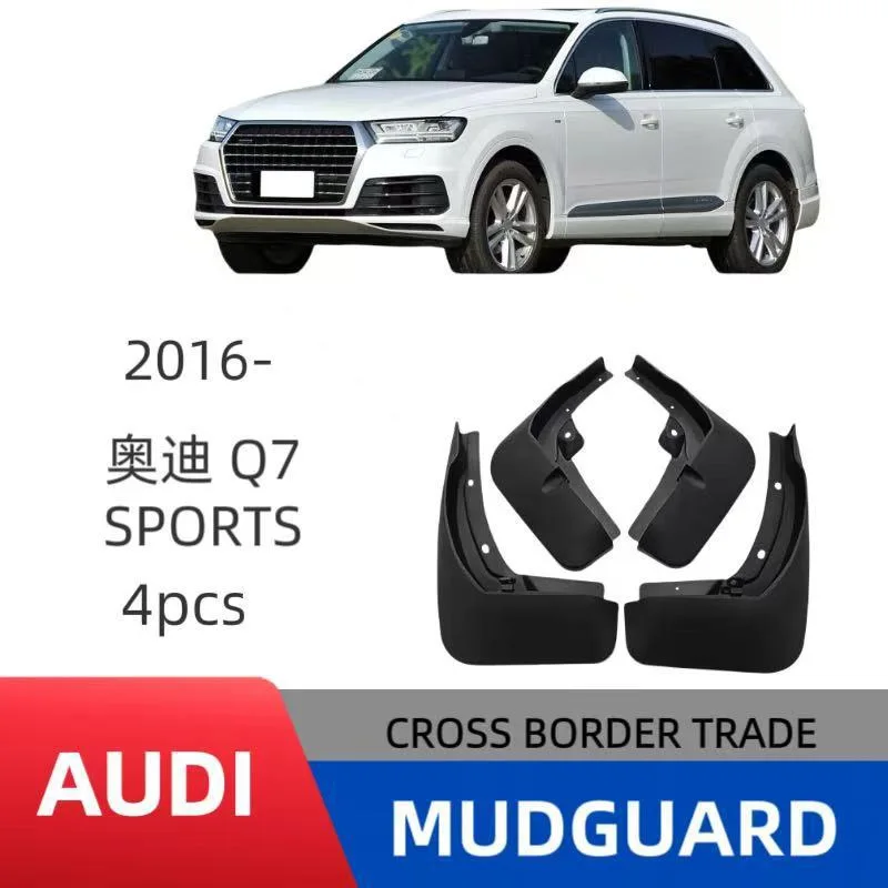 For Audi Q7 sports 2016-2019 Car Mudguards Cover Front and Rear Parts ...