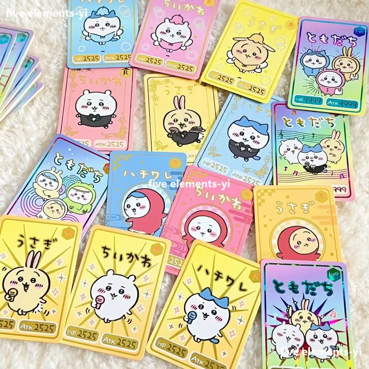 Chiikawa-Food-and-Play-Card-Chiikawa-Usaki-Xiaoba-Jiyi-Three-inch-Small ...