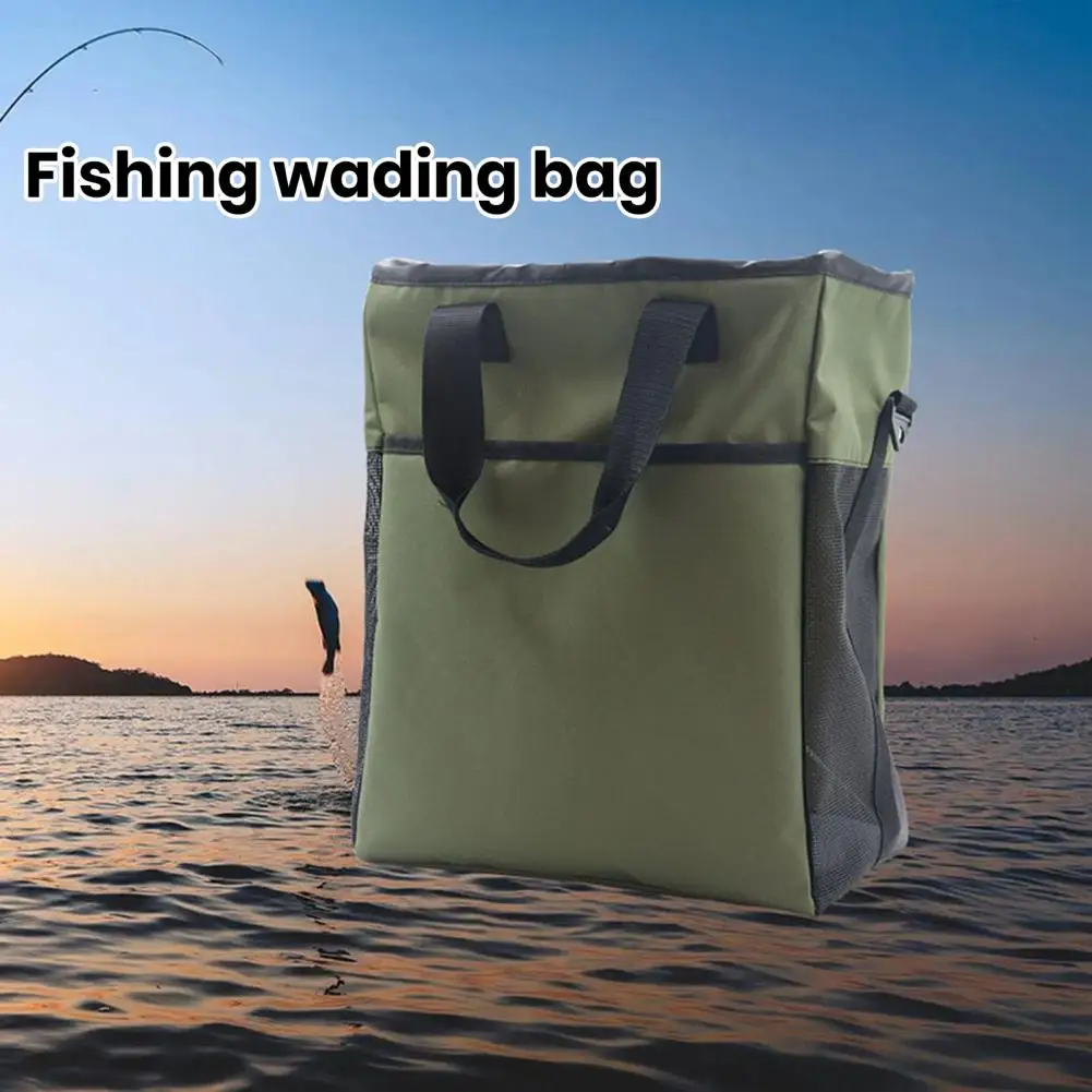 Large-Capacity-Fishing-Wader-Bag-With-Shoulder-Strap-Oxford-Cloth ...