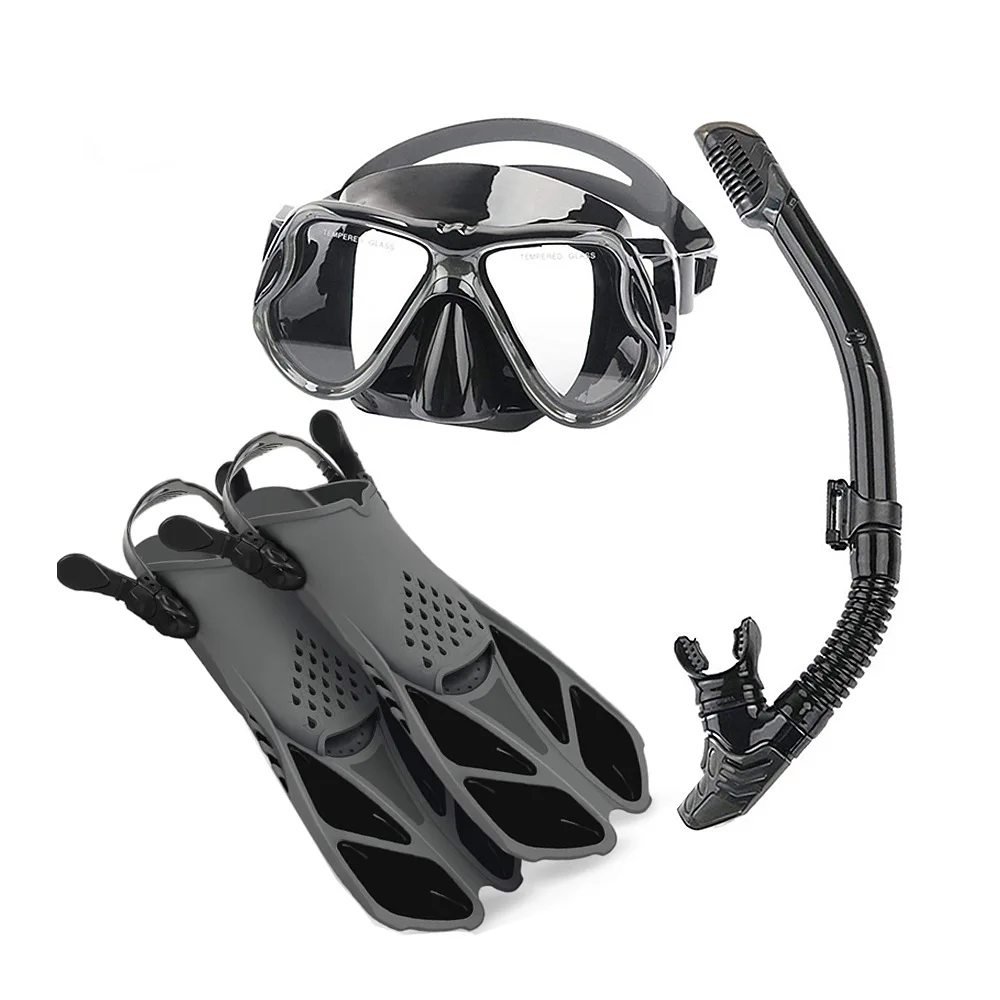 Popular, snorkeling three-piece set, diving three treasures, adjustable ...