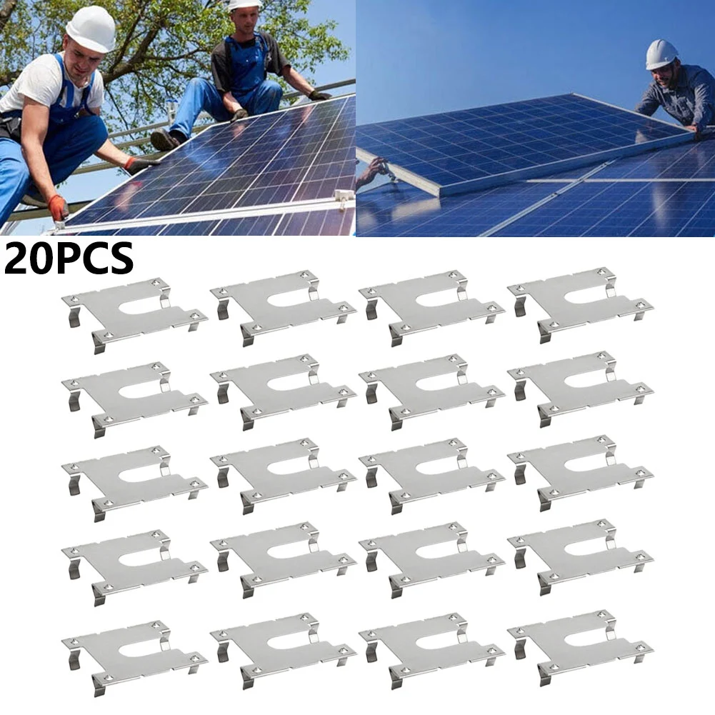 Solar-Panel-Earth-Plate-Grounding-Clip-Solar-Panels-PV-Roof-Fitting ...