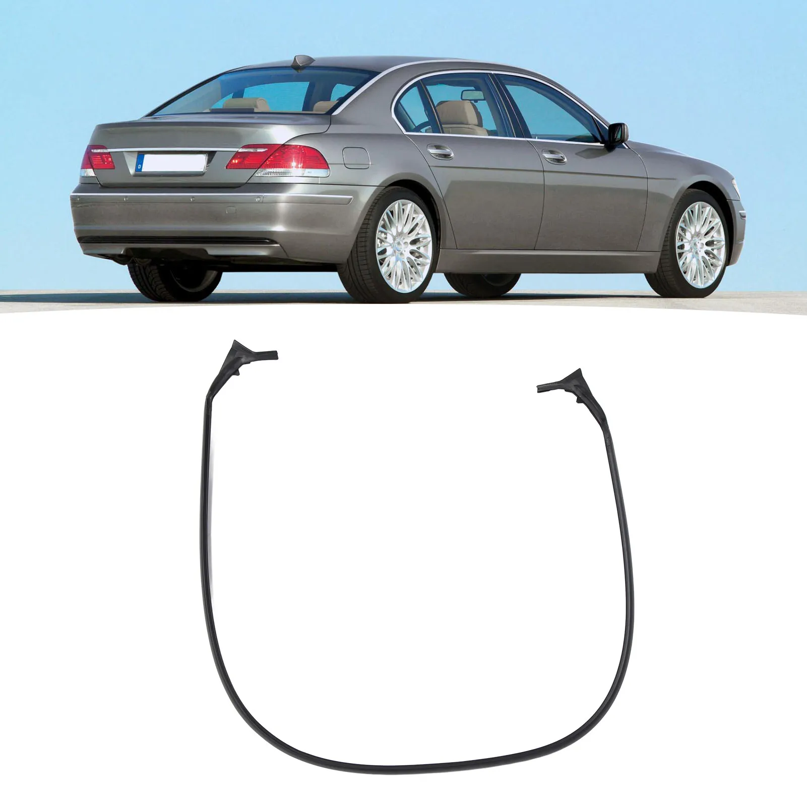 BMW 7 시리즈용 후방 유리창 하단 몰딩 51717033257, 자동차 후방 창 하단 씰 트림 - AliExpress 34