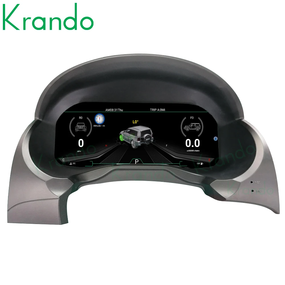 Krando 12.3" LCD Dashboard Instrument Panel LCD Car Cockpit For ...