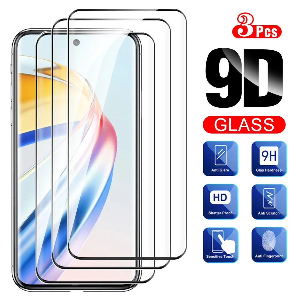 3pcs-Full-Cover-curved-Protective-glass-For-Honor-X9b-6-78-inches-5G ...