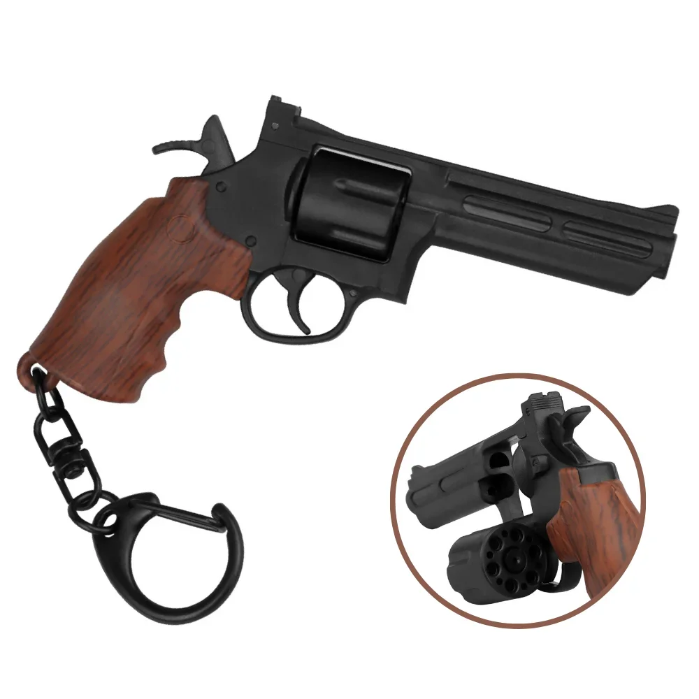 Revolver-1-4-Keychain-Plastic-Mini-Pistol-Gun-Shape-Weapon-Key-Ring ...